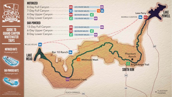 Motorized Rafting Trips - Grand Canyon Whitewater